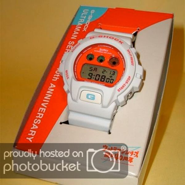 FS: Very Rare White G-Shock DW-6900FS ULTRAMAN 40th Anniversary (NIB ...