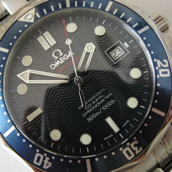 Omega Seamaster Full size Blue Automatic Co-Axial, 2220.80 Globe ...