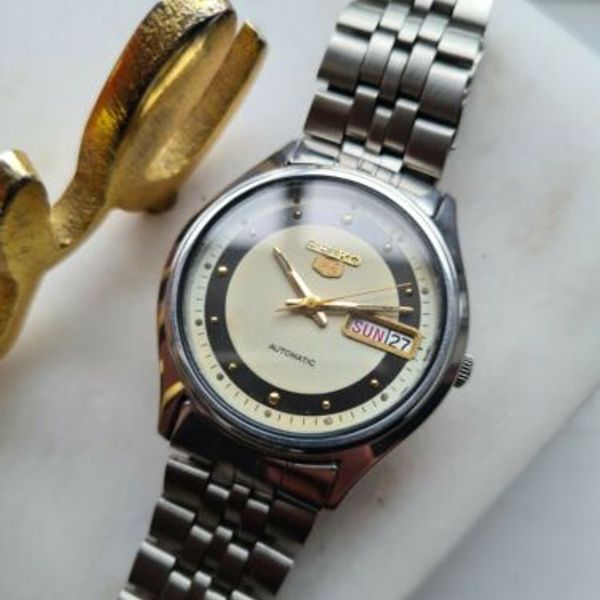 Vintage 1984 SEIKO 5 Men's Japan Automatic Watch 6309-7320 80s ...