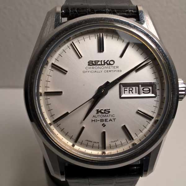 FS: Vintage King Seiko Chronometer 5626-7040 Automatic; Original KS Buckle, Box | WatchCharts ...