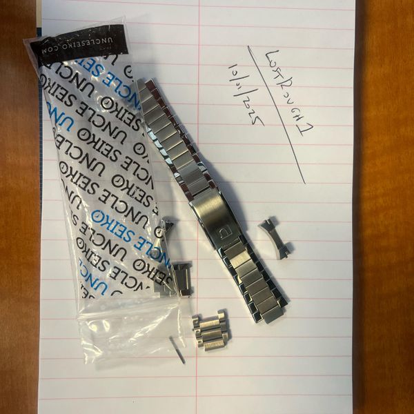 [WTS] Uncle Seiko US1035 bracelet for Omega Speedmaster | WatchCharts ...