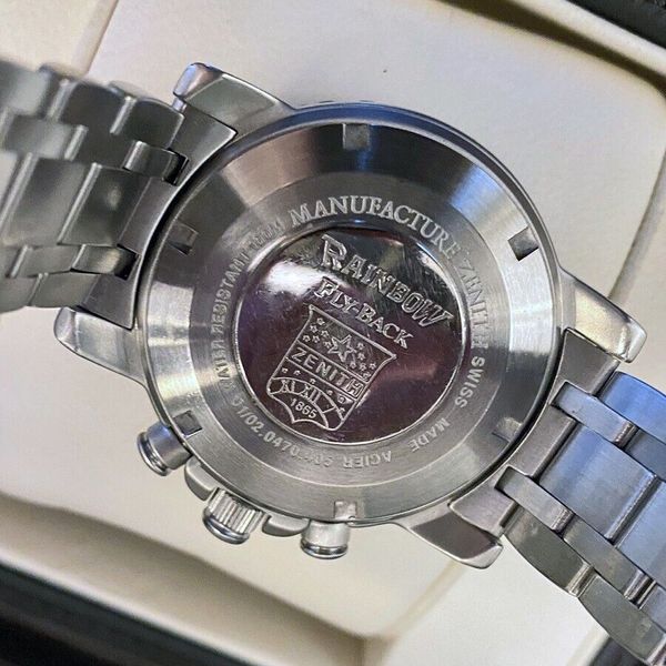 Zenith Rainbow - Black Dial - 405Z Caliber, El Primero Flyback ...