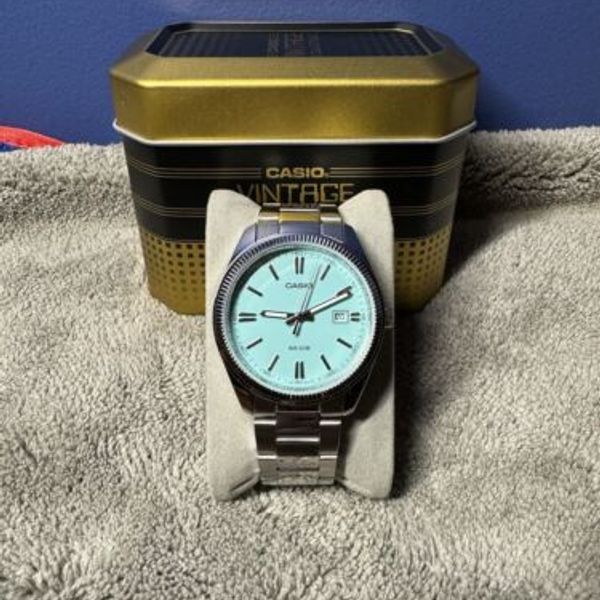 Casio MTP-1302D2A2VCF Tiffany Blue | WatchCharts Marketplace