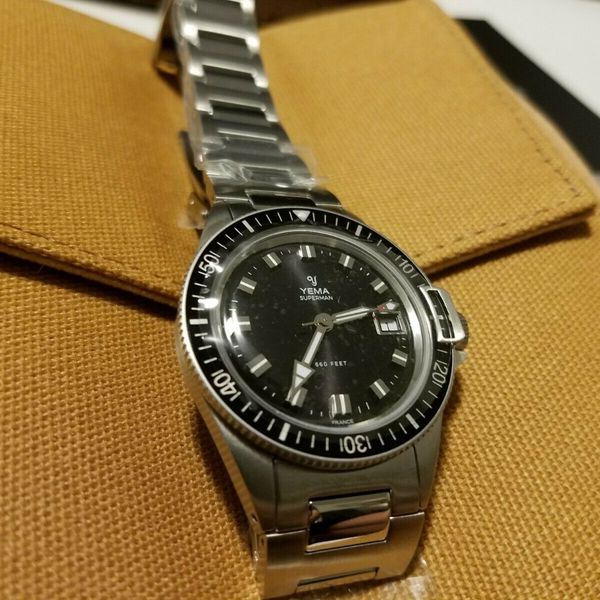 YEMA SUPERMAN HERITAGE BLACK QUARTZ | WatchCharts