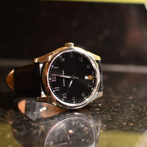 FS: Hamilton Men's Jazzmaster Thinline Watch (Leather Strap & BRAND NEW ...