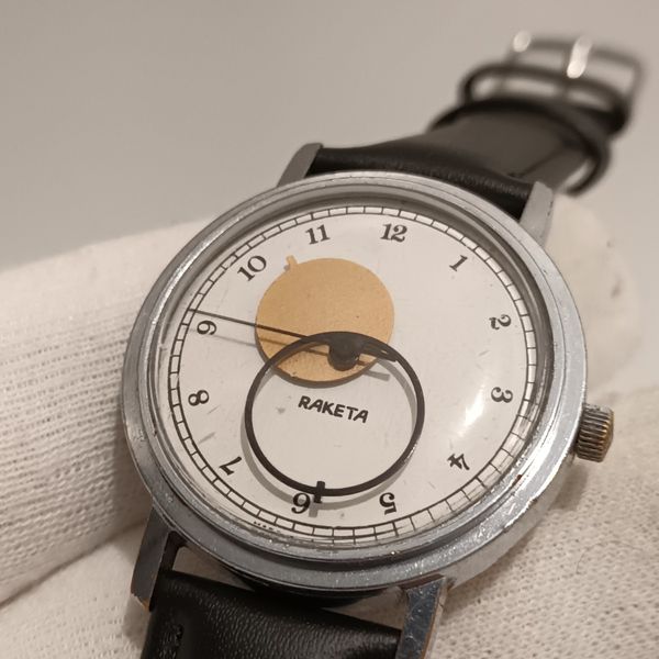 Rare wrist watch RAKETA Kopernik, (working),original | WatchCharts ...