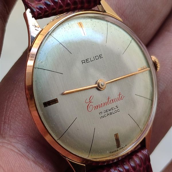 [WTS] Relide Emintauto 17 jewels - 10K gold filled. | WatchCharts ...