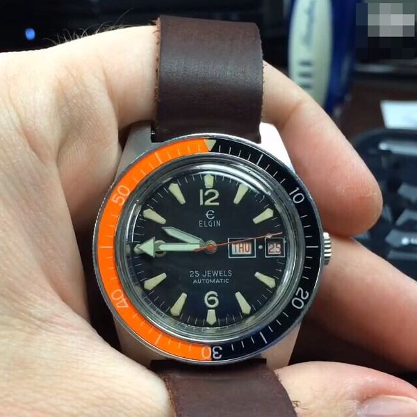 FS: 70s Elgin vintage diver | WatchCharts