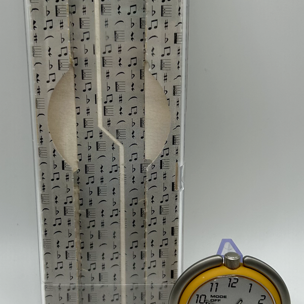 Swatch Pop-Up DIGITOUR PUJ100-MINT 1997 NOS Standup Alarm Pocket Watch ...