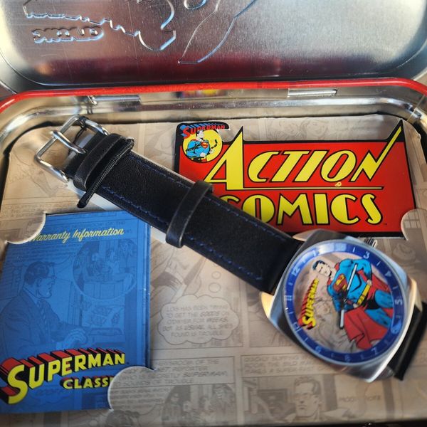 Limited Edition Superman fossil watch | WatchCharts Marketplace