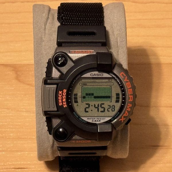Casio Cyber Max JG-300 Punch Force Game Rare Vintage Rare Cybermax ...