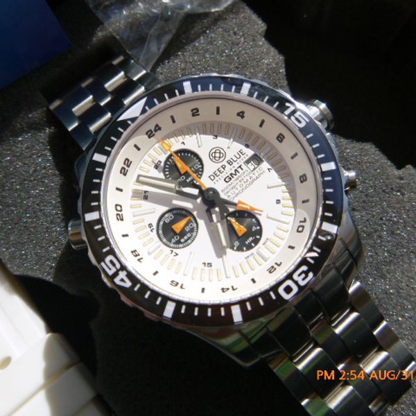 FS Deep Blue GMT Chronograph 7754 Panda | WatchCharts Marketplace