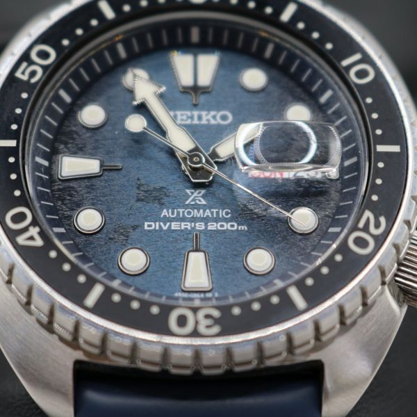 Seiko Prospex Save The Ocean King Turtle Dark Manta Ray SRPF77K1 ...