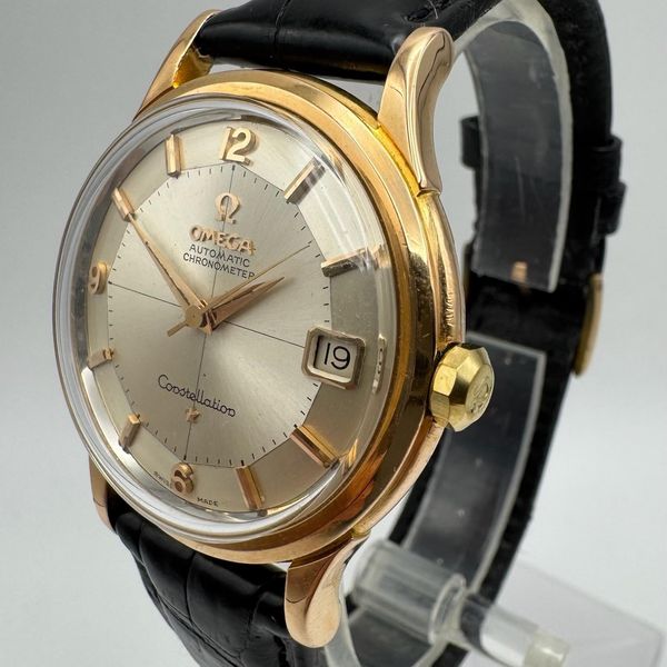 [WTS] Omega Constellation 18K Rose Gold Silver Pie Pan Dial 1960 ...