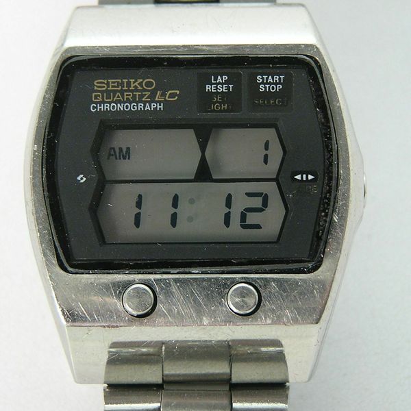 Awesome 1976 Seiko James Bond Quartz LC 0634-5001 Time Chronograph Date ...