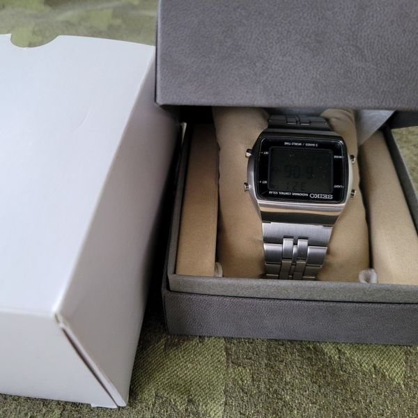 Seiko Spirit digital SBPG001 atomic solar vintage circa 2009 $395 ...
