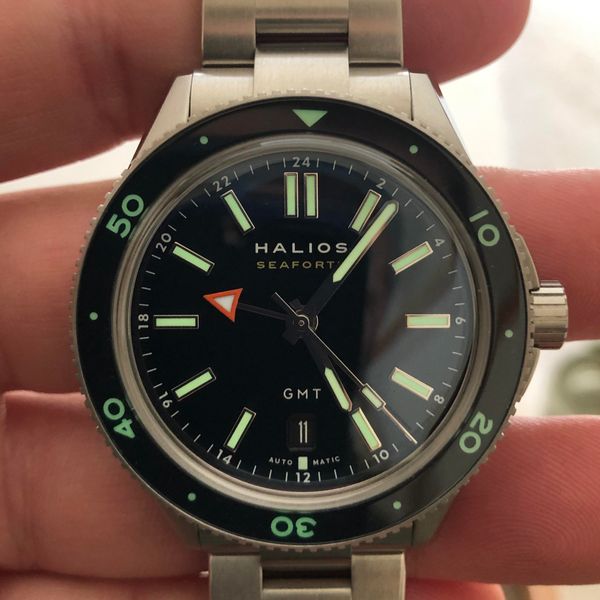 [WTS] Halios Seaforth GMT Abyss Blue | WatchCharts Marketplace