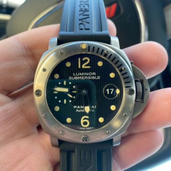 Panerai Luminor Submersible PAM 25 Automatic Titanium 44mm PAM00025 ...