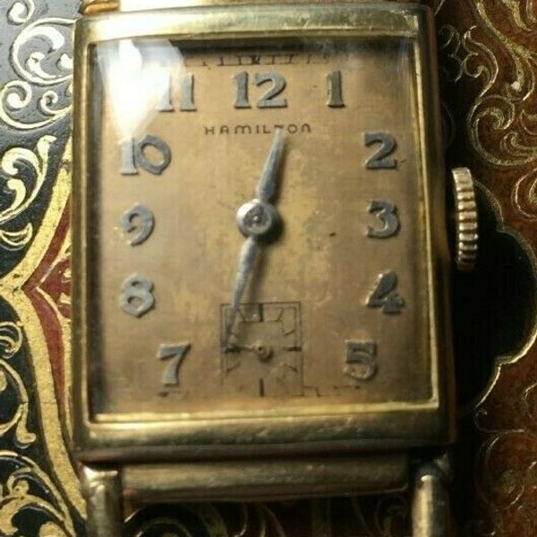 Vintage Men's Hamilton Wristwatch 19 Jewel cal. 982 Movement ...