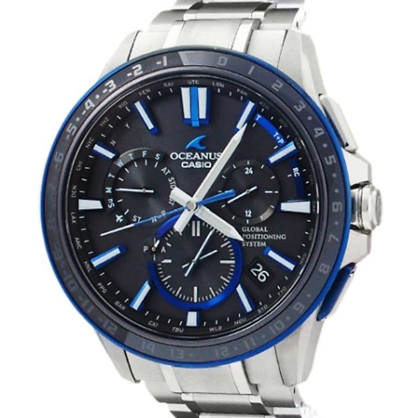 Casio Oceanus GPS hybrid radio solar OCW-G1200-1AJF with box and ...