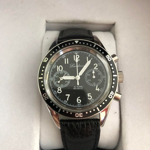 [WTS] Landeron Aviator Mechanical Chronograph 38mm | WatchCharts ...