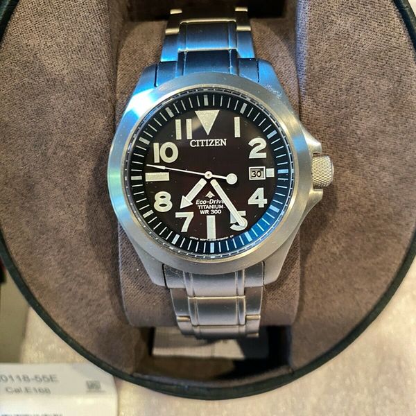 Citizen Eco Drive Promaster Titanium BN0118-55e Ray Mears Like Not Sold ...