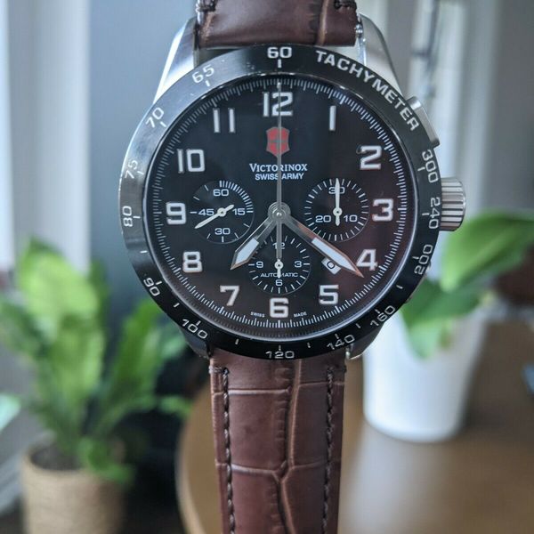Victorinox Swiss Army AirBoss Valjoux ETA 7753 Automatic Chronograph ...
