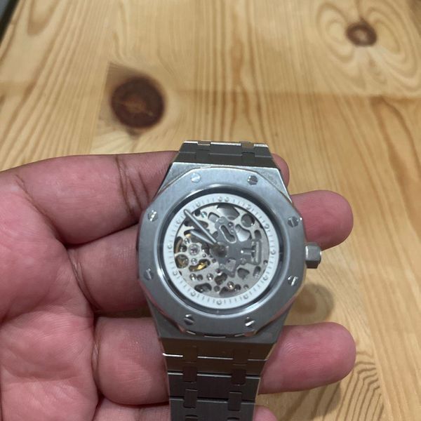 Seiko Mod AP Royal Oak Skeleton | WatchCharts Marketplace