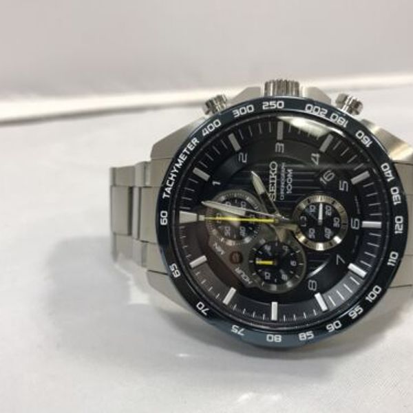 SEIKO Stainless Steel ESSENTIALS Chronograph Men's Watch - SSB321 MSRP ...