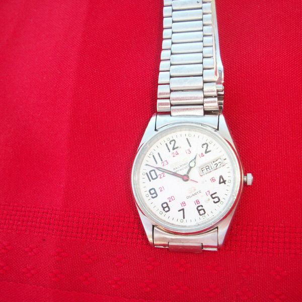 Mens Seiko Railroad Approved SQ Quartz 8223-8049 34mm Watch in Working ...