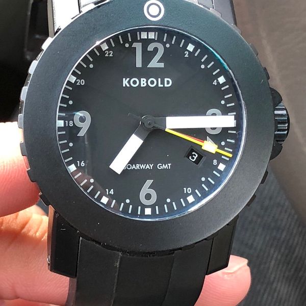 FS: Kobold Soarway GMT Tactical PVD | WatchCharts Marketplace