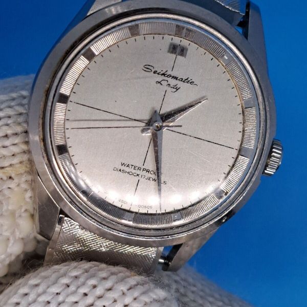 Vintage Seiko Seikomatic Lady 1965 Classic Watch 2501-0020 Automatic ...