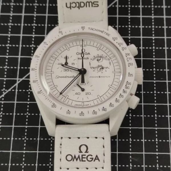 New Swatch x Omega Moonswatch Mission to the Moonphase Watch - With Box ...