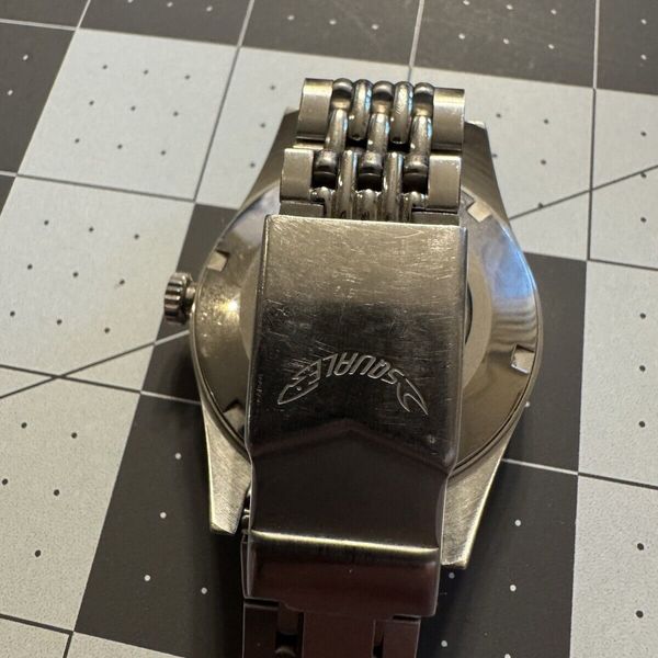 Super-Squale Black Explorer - Bracelet - Gnomon Exclusive 38MM ...