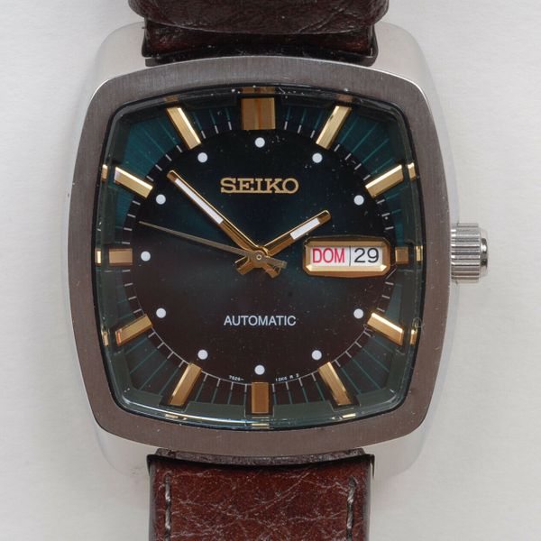 Seiko Recraft Green Men's Automatic Watch - SNKP27 | WatchCharts ...