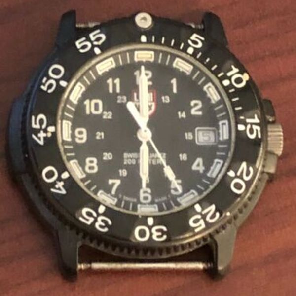Luminox Series 3000 Navy Seal Watch Repair Or Parts. Tried A Battery ...