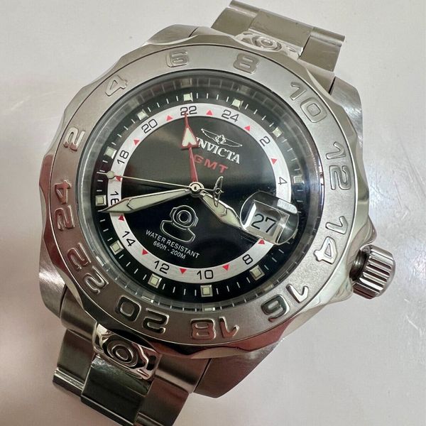 Invicta GMT 5125 Swiss Master of the Oceans Dive Watch with Extra ...