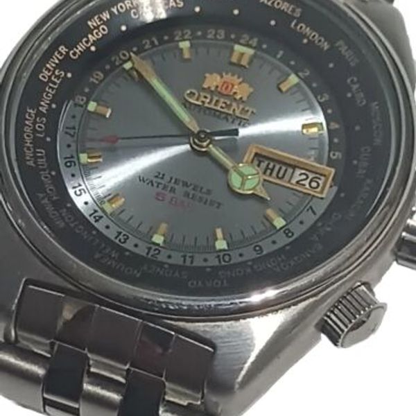 Orient Automatic World Diver 21 Jewels Men's Watch | WatchCharts ...