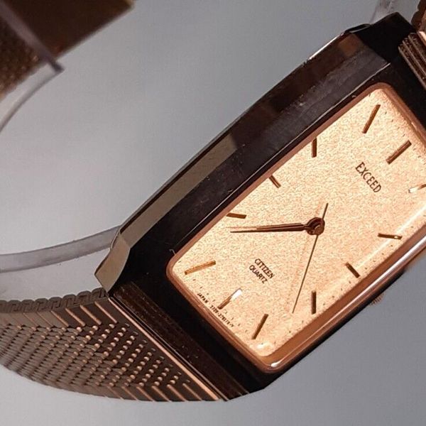 VINTAGE "CITIZEN EXCEED" 1980's MEN'S WATCH-MINT CONDITION ...