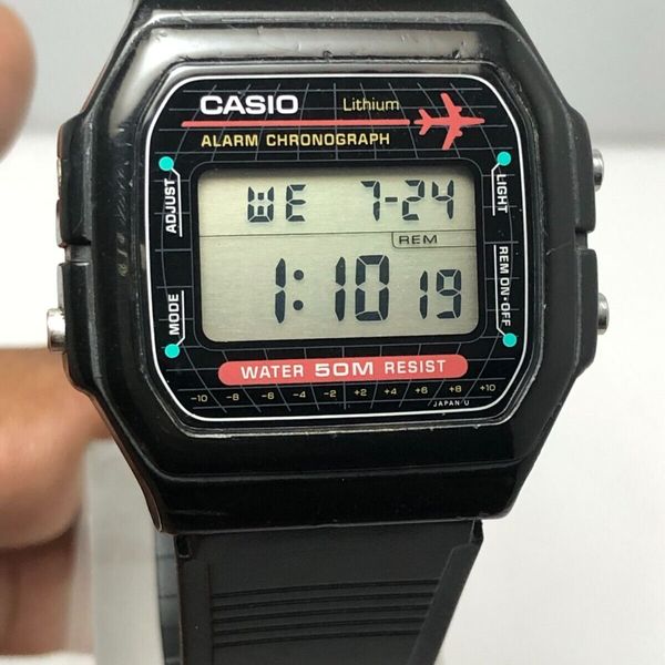 Vintage Casio 549 W-73 Alarm Chronograph Digital Men's Wristwatch | WatchCharts Marketplace
