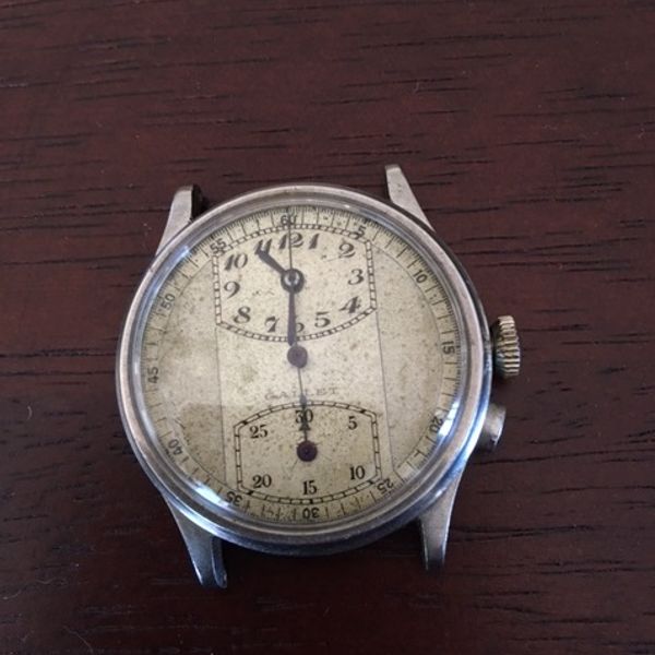FS: Vintage Gallet MultiChron Regulator watch | WatchCharts