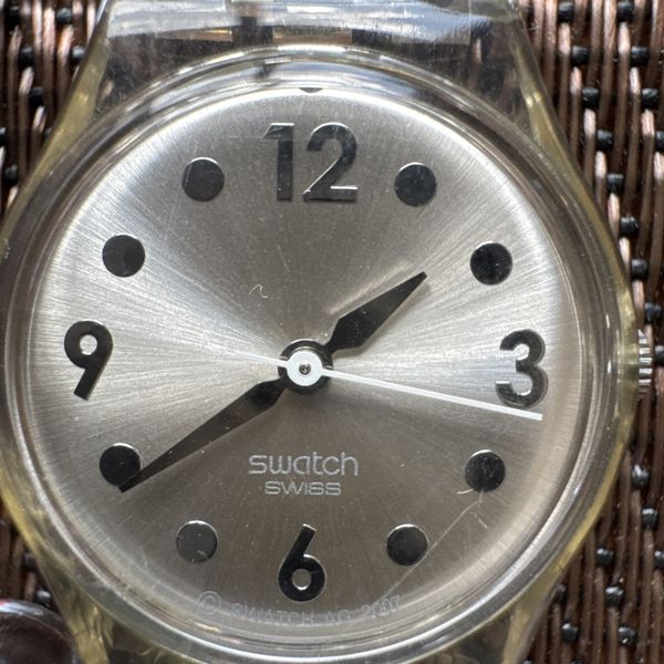 Swatch Swiss-Made Wristwatch For Womens In Multicolor Balls In A Nice ...
