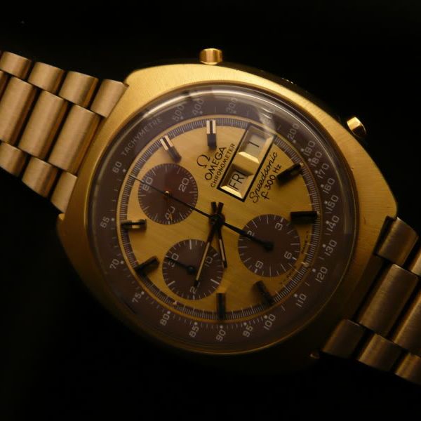 FS Omega Speedsonic 14k Gp Md188.0002 , Omega Uk Service & Guarantee ...