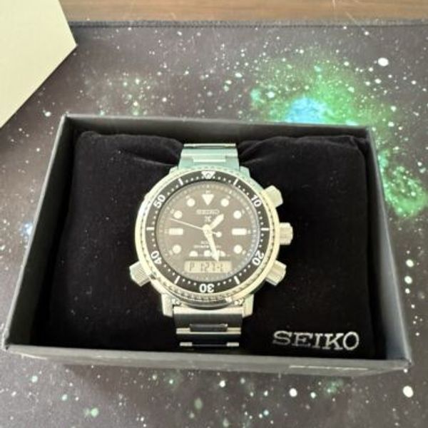 Seiko Prospex Men's Black Watch - SNJ033 | WatchCharts Marketplace