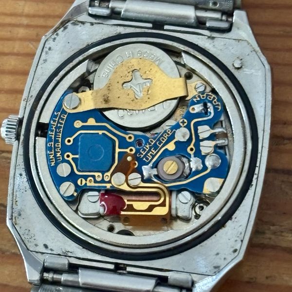 Vintage Seiko Original Quartz 1970â s 0842-5010 Menâ s Watch ...