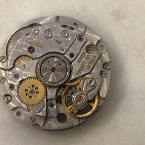 Cartier 120 Automatic Watch Movement Genuine | WatchCharts
