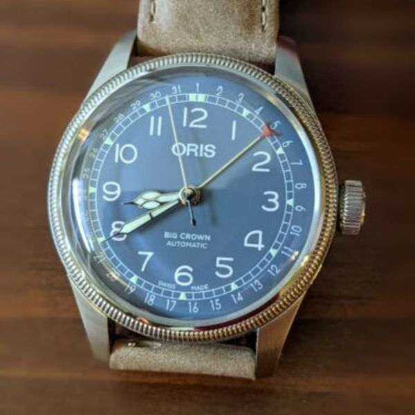 Oris Big Crown Pointer Date 40mm blue (Ref. 01 754 7741 4065-07 5 20 63) | WatchCharts