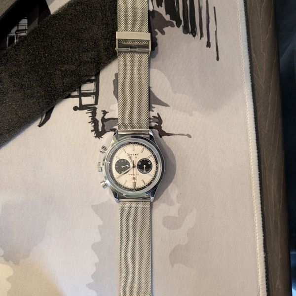 Seagull 1963 Quartz 42mm Aviation Chronograph (Panda Dial ...
