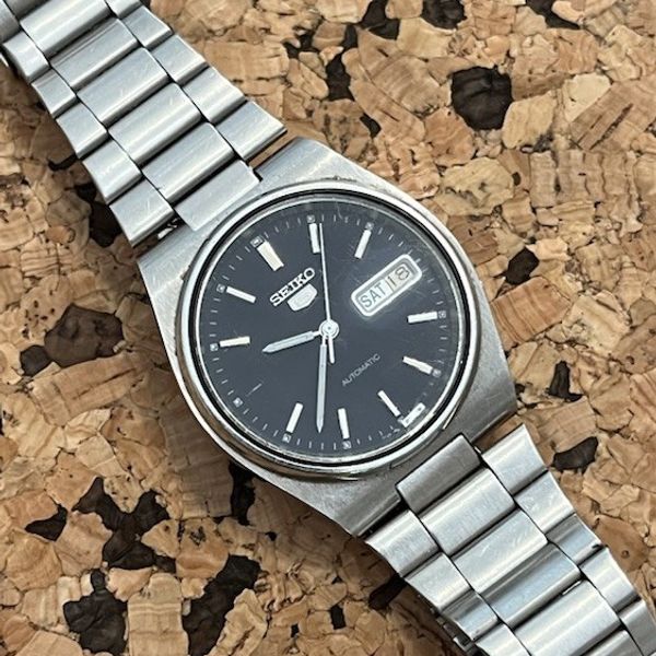 Seiko 5 Automatic Gents Steel Watch Calendar Working 36mm | WatchCharts ...