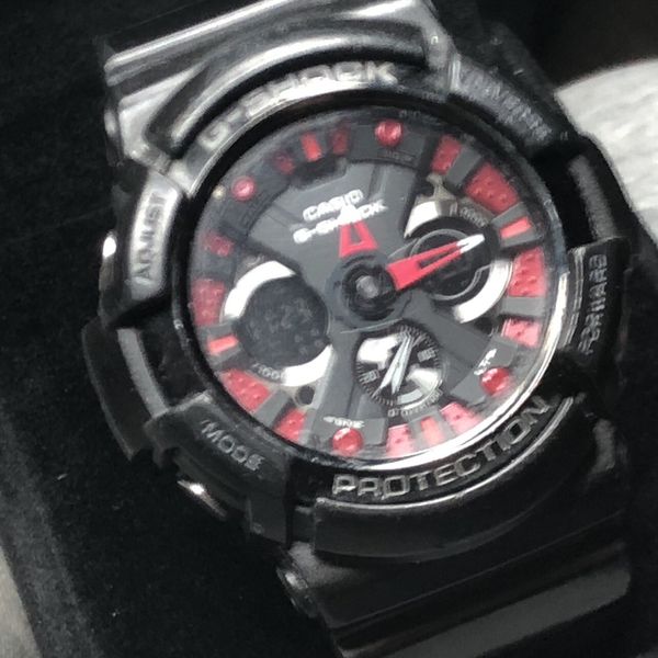 Casio G-SHOCK GA-200SH (5229) Analog/Digital Men's Watch NEW BATTERY ...